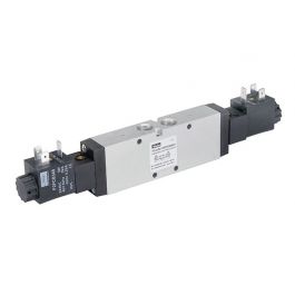 Electrovalva Pneumatica 5/3 + bobine 24VDC - Centru-Aerisit seria P2LX ...