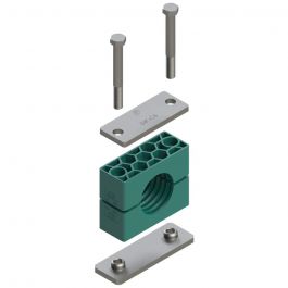 Brida Polipropilena Teava Ø6 mm - Ø220 mm Serie Grea RCP