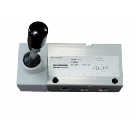 Distribuitor pneumatic 5/2 Manetă cu Revenire prin Arc seria S9 511RF ...